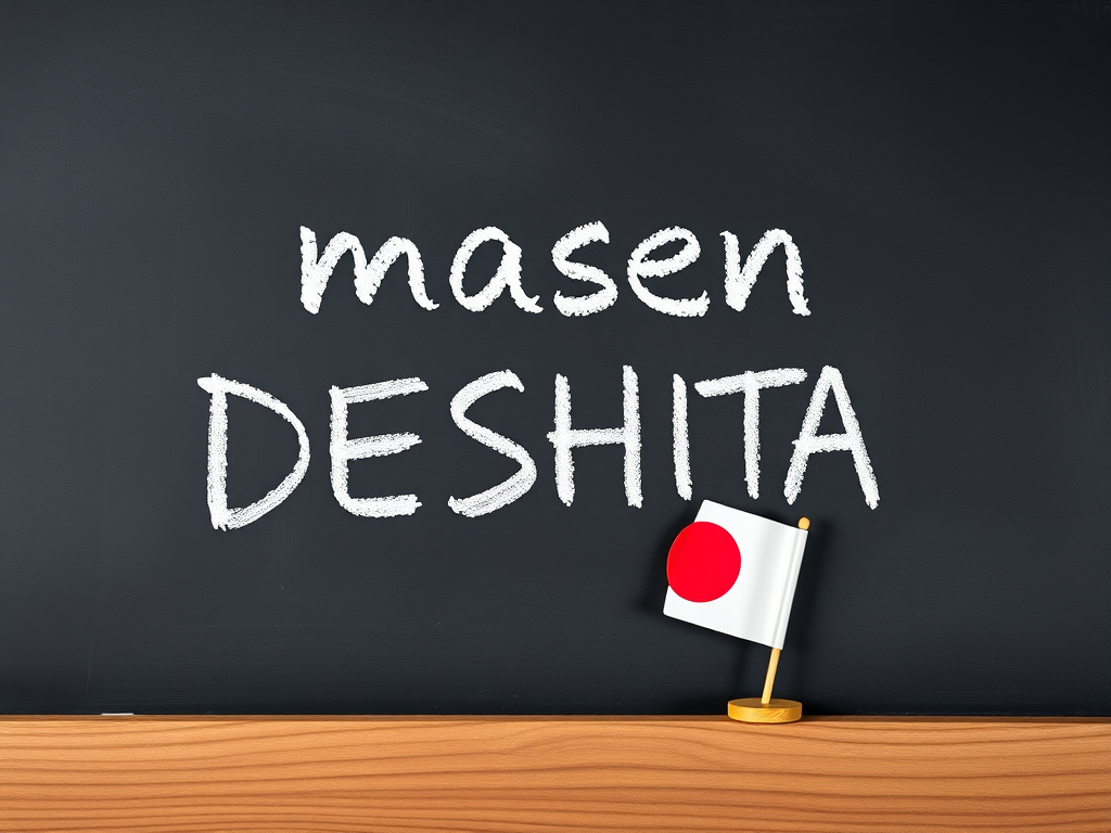 Masen deshita - geçmiş zaman | japonca konu anlatımı