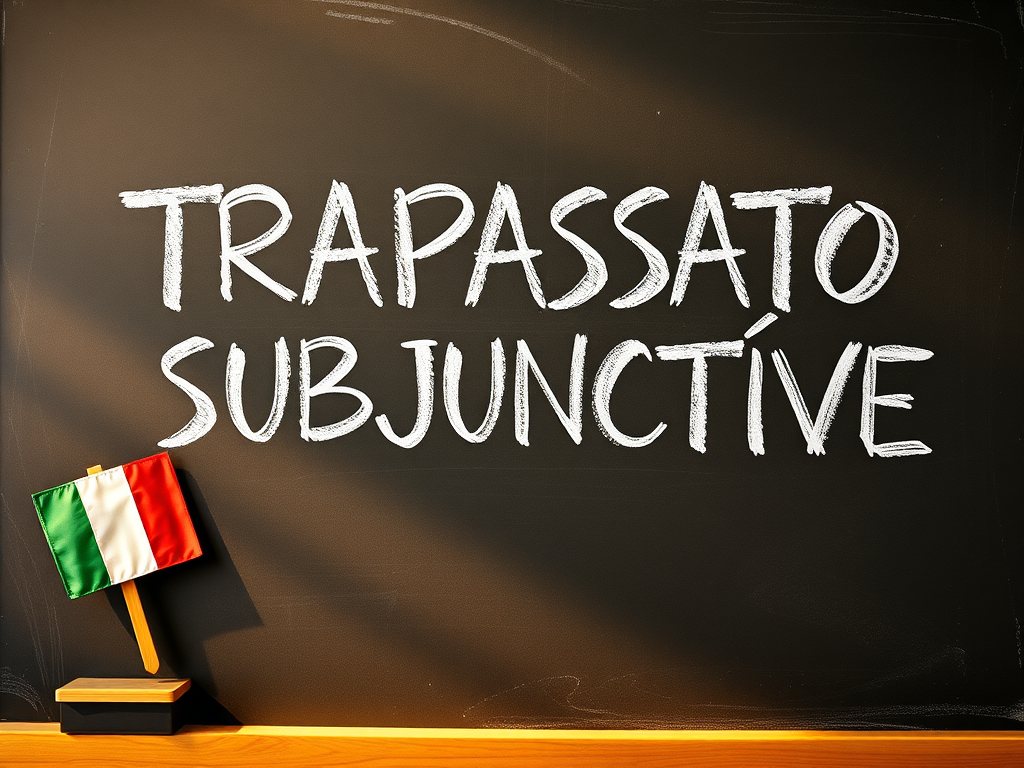 Trapassato subjunctive - İtalian Subjunctive past tense